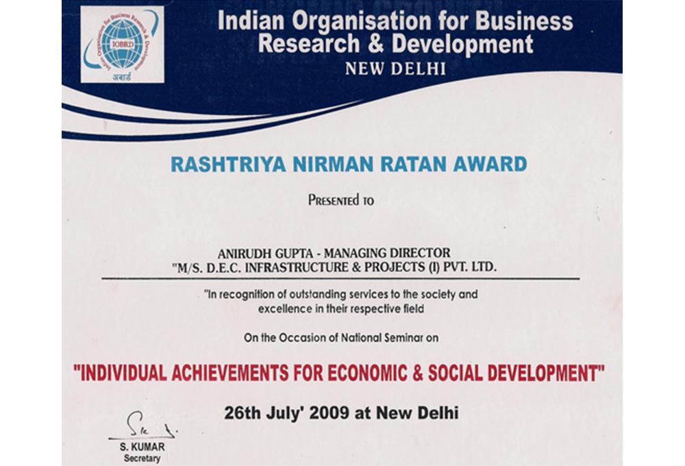 Awards – DEC Infra